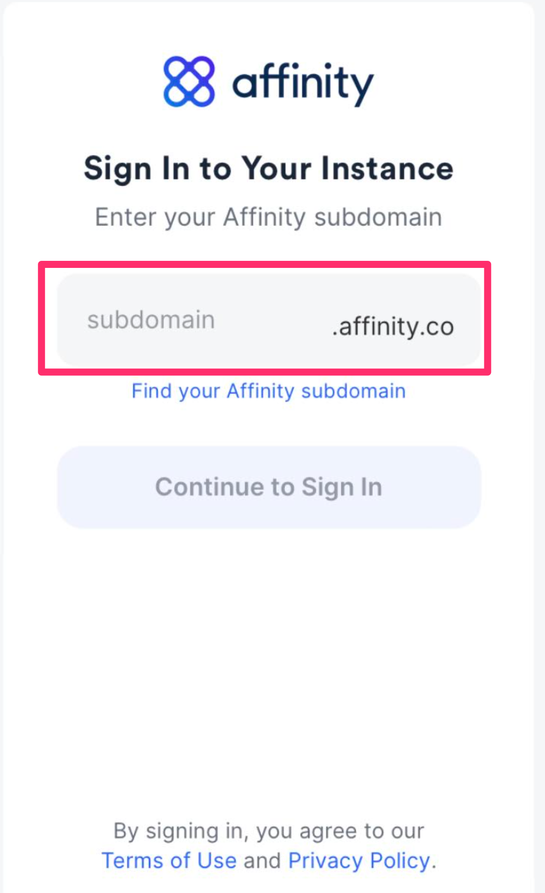 Affinity Help Center