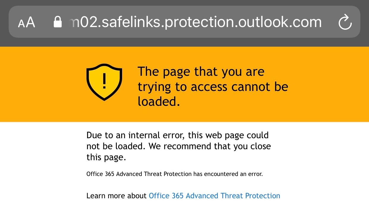 Mobile sign in: Office 365 Advanced Threat Protection (ATP)