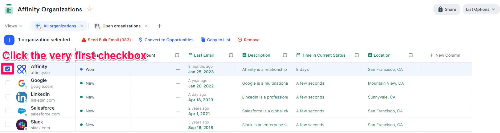 How to copy a list template