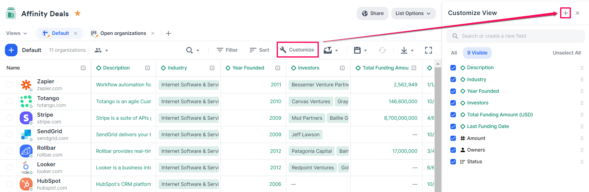 How to create a new column/field in a list
