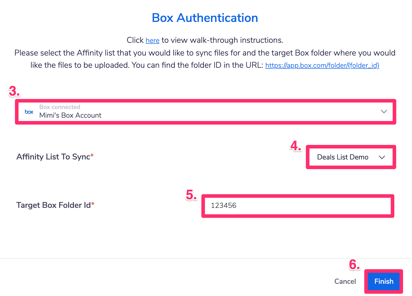 How to integrate Affinity with Box