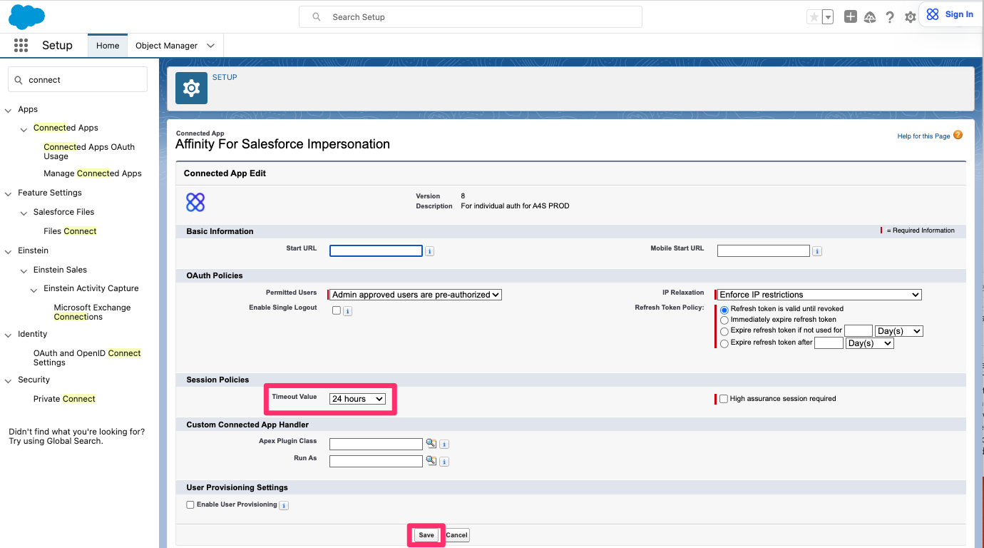 How to install Affinity for Salesforce