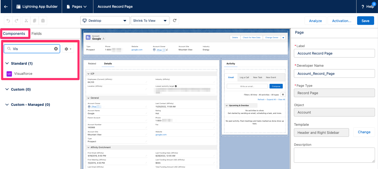 How to use Affinity for Salesforce
