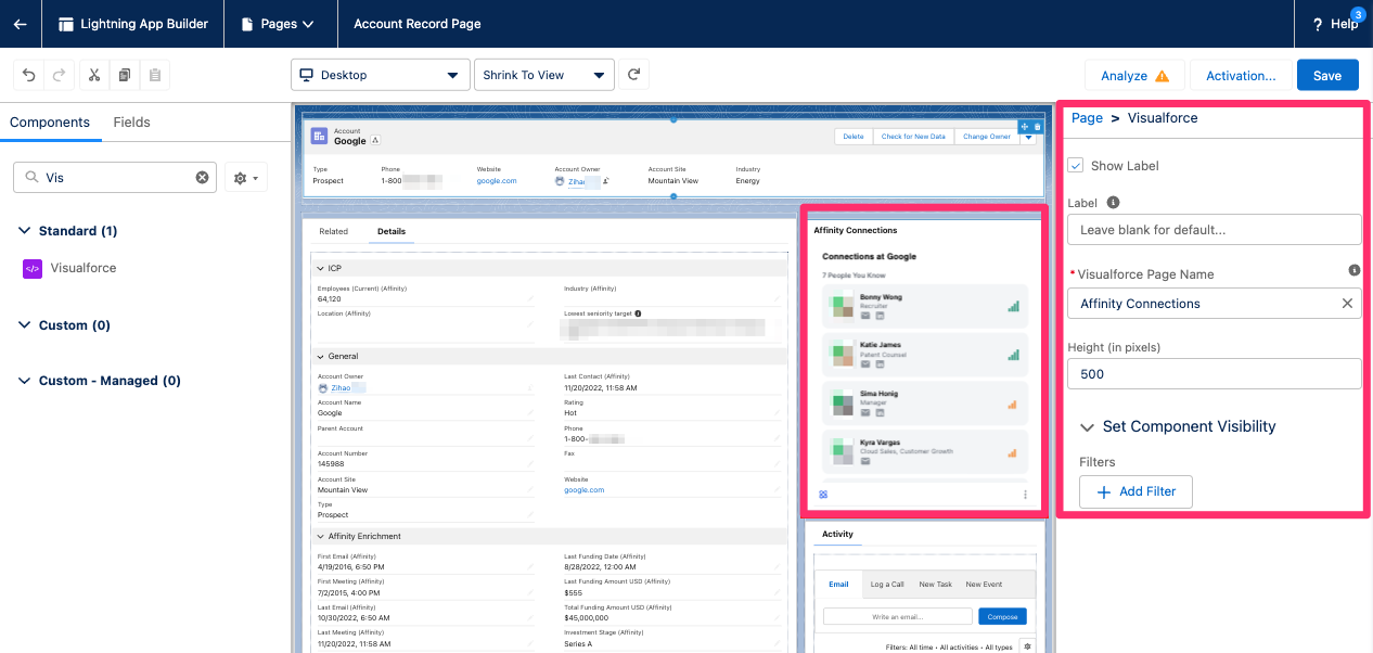 How to use Affinity for Salesforce