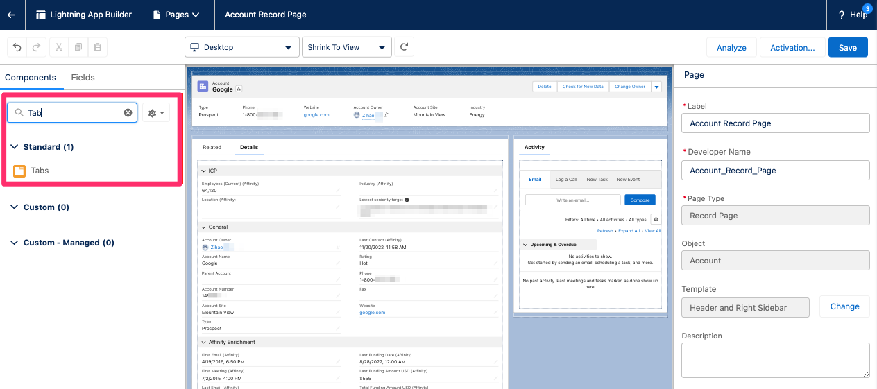 How to use Affinity for Salesforce