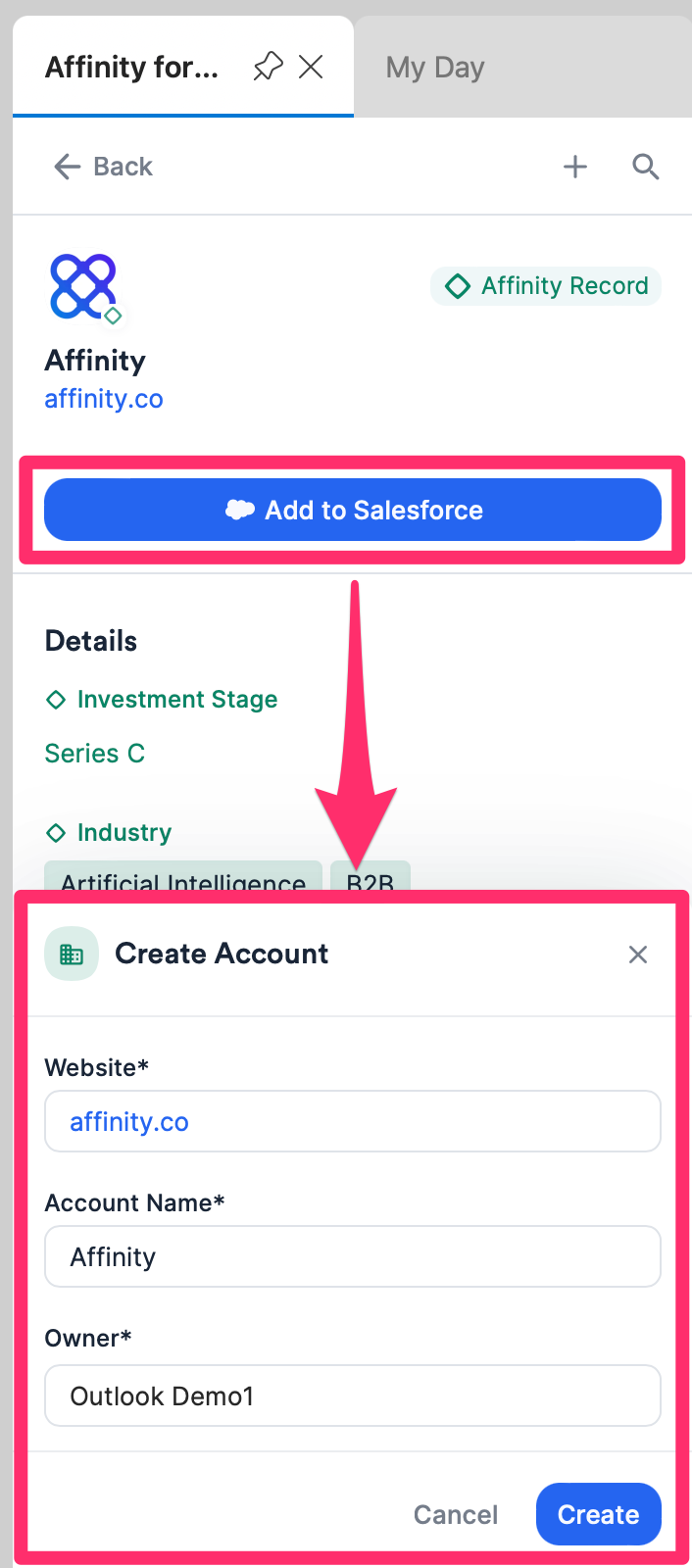 How to use Affinity for Salesforce