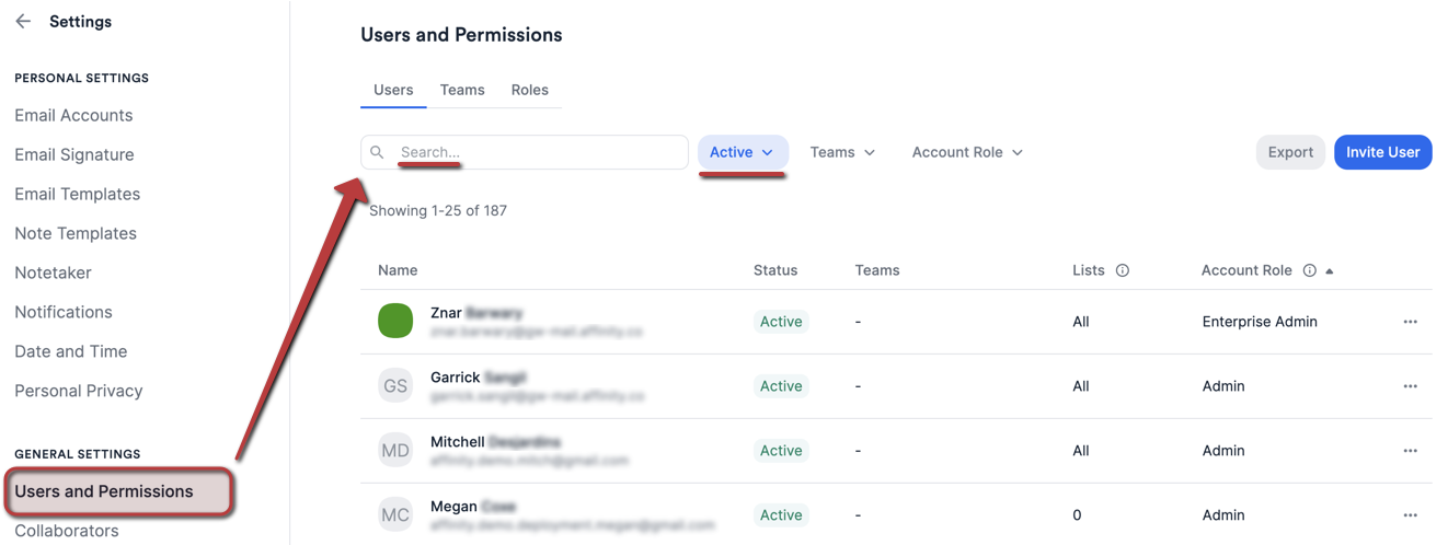 How to add new users to your Affinity account