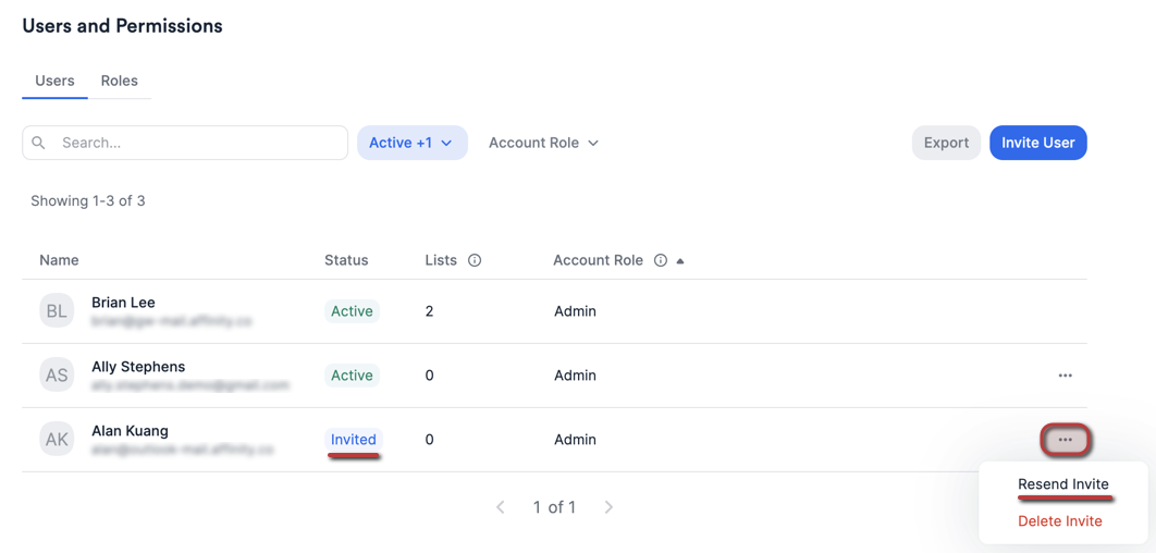 How to add new users to your Affinity account