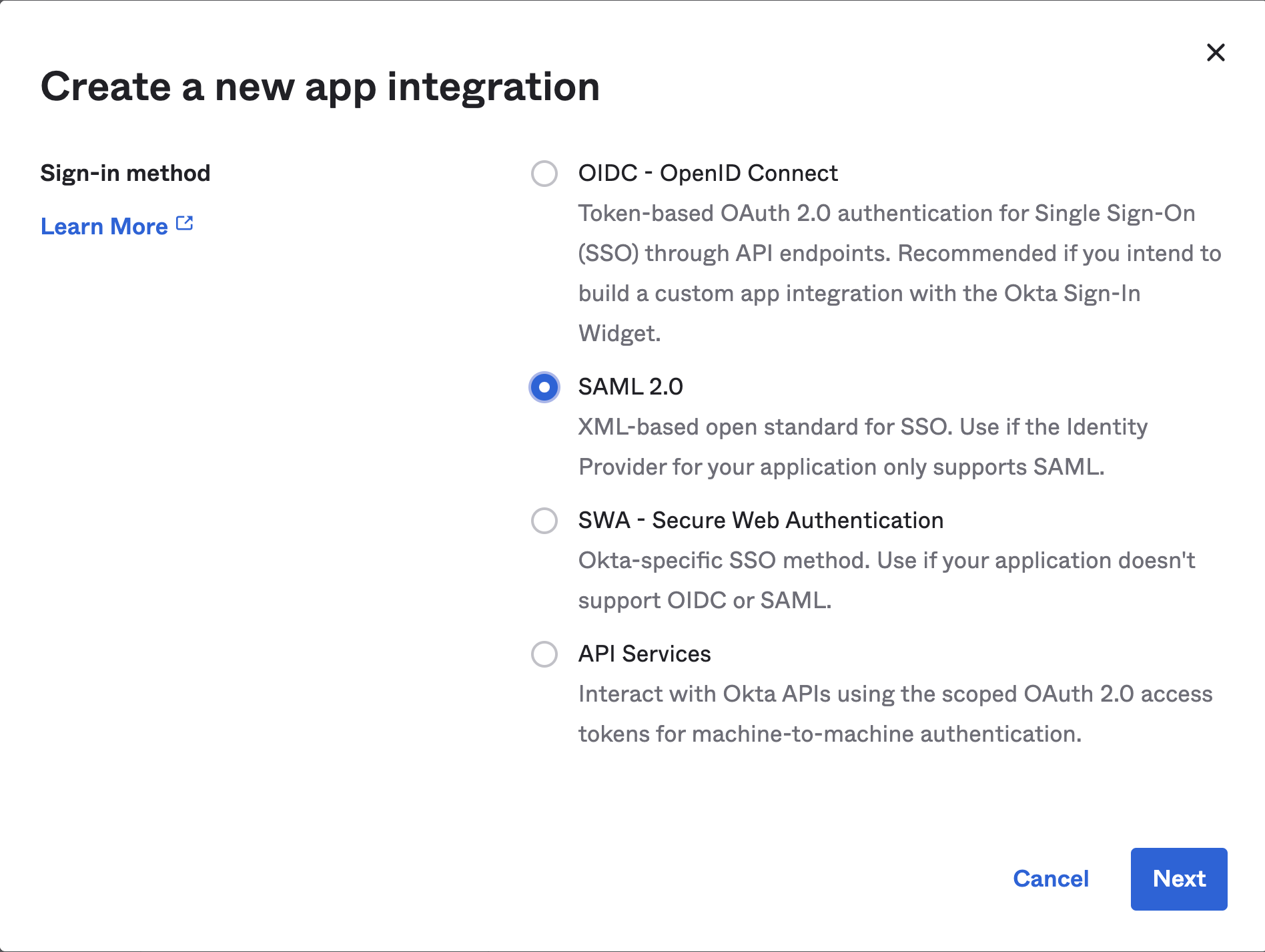How to set up Okta (SAML) for Affinity access