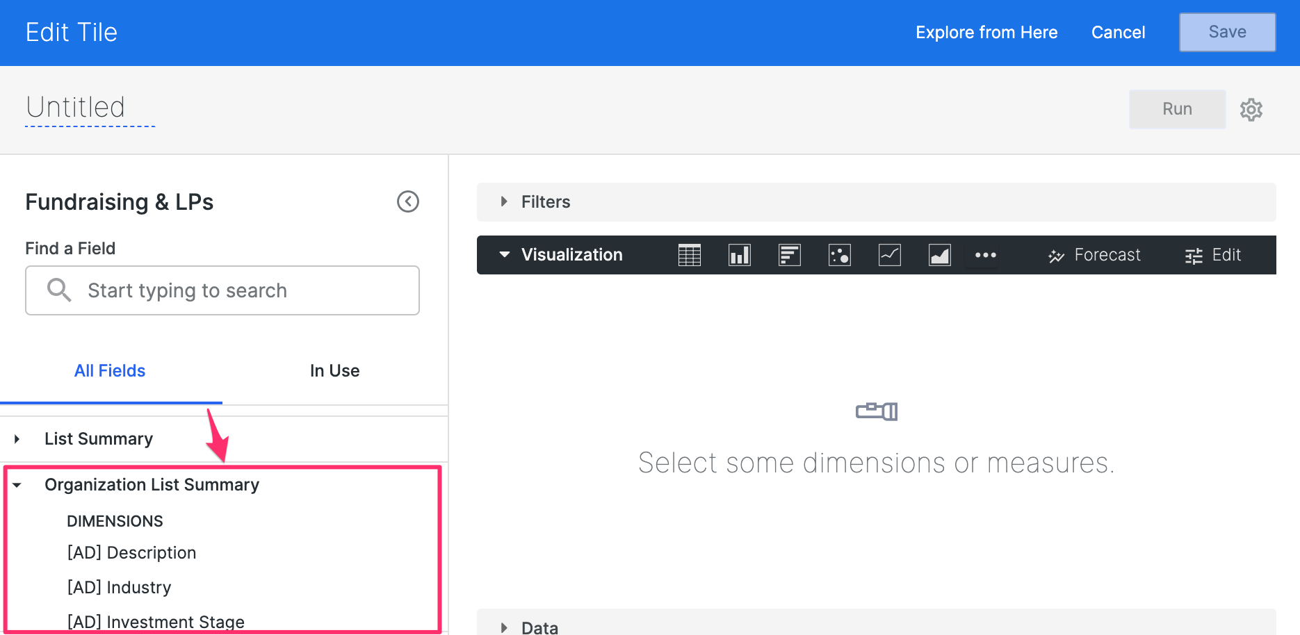 Affinity Analytics - List Summary Reports