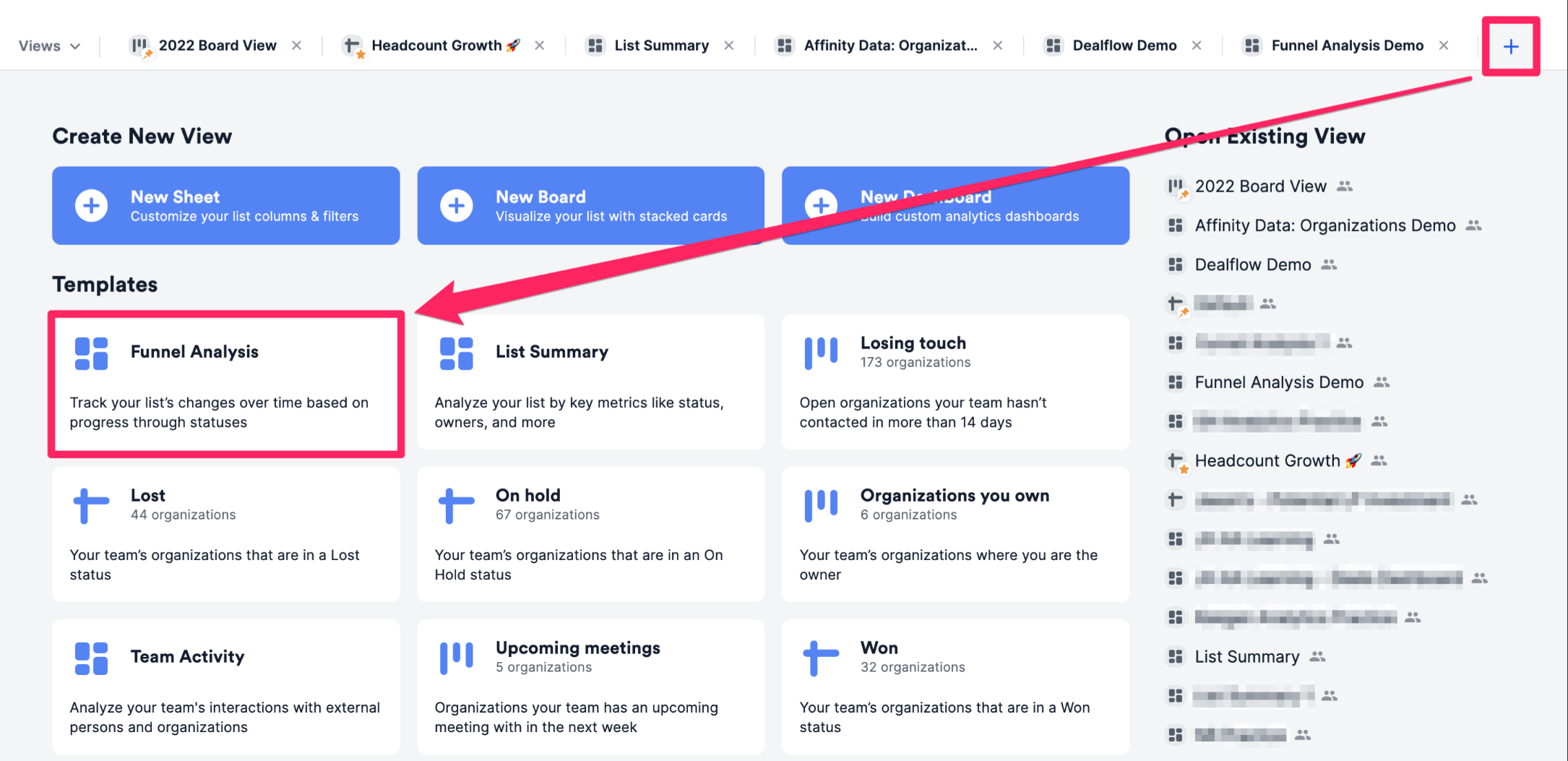 Affinity Analytics - Funnel Analysis Reports