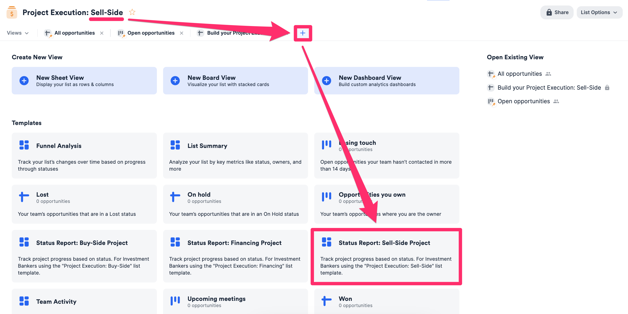 Affinity Analytics - Status Reports for Investment Banking