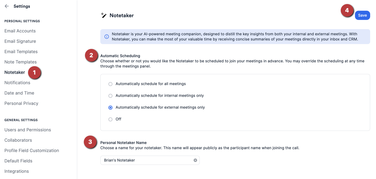 How to set up and use Affinity Notetaker