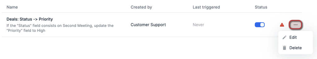 Getting started with automations in Affinity