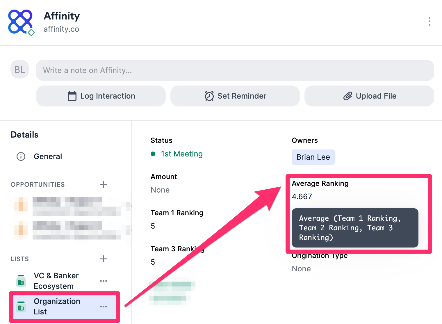 How to create list calculations using the formula field