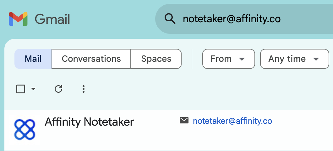How to set up and use Affinity Notetaker