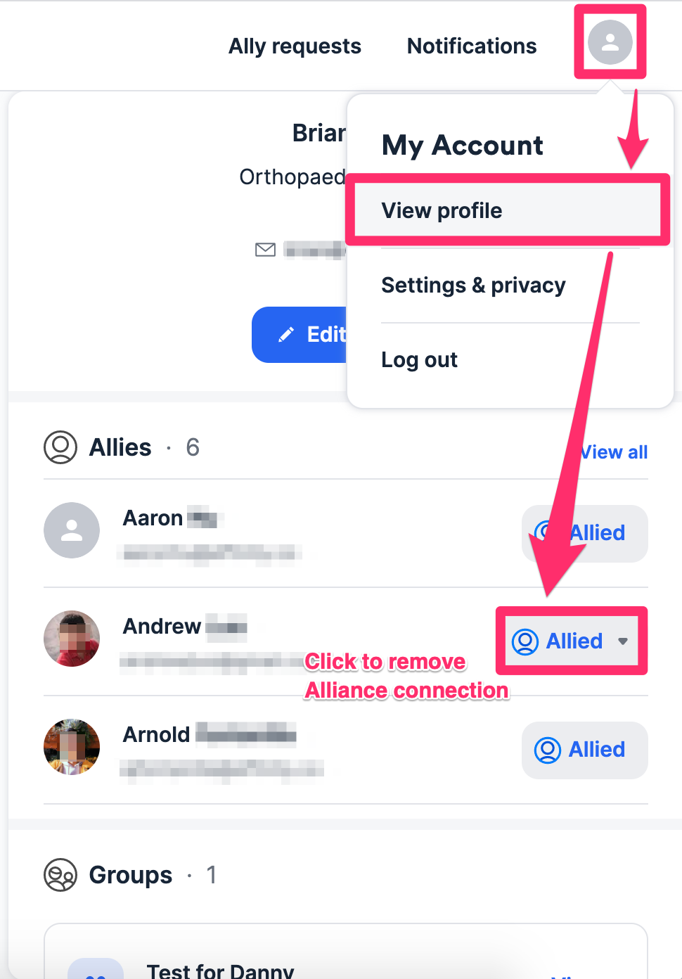 Getting started with Affinity Alliances