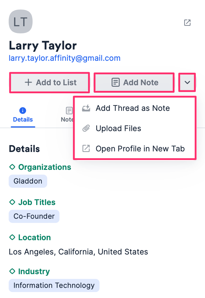 Affinity CRM - How to use Affinity's Outlook Add-in