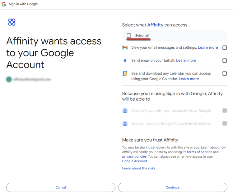 How to sign in with Google