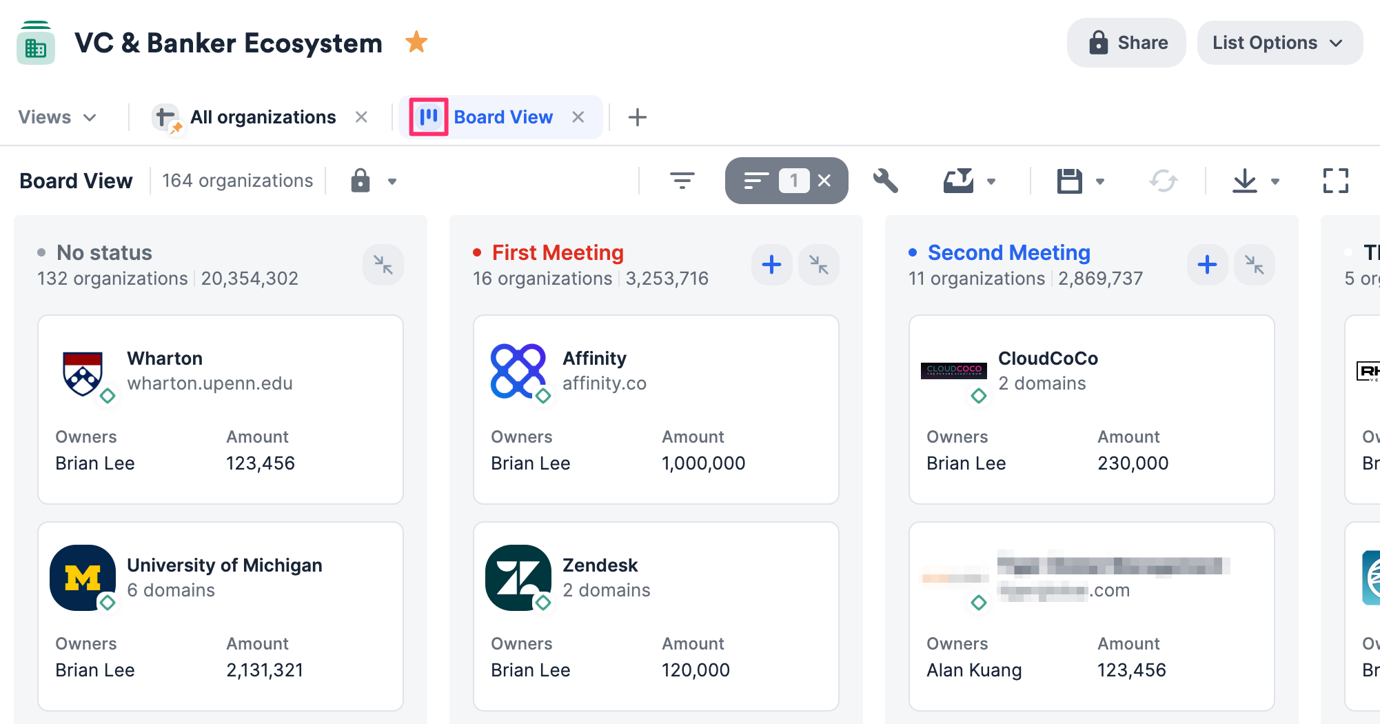 Getting started with lists in Affinity