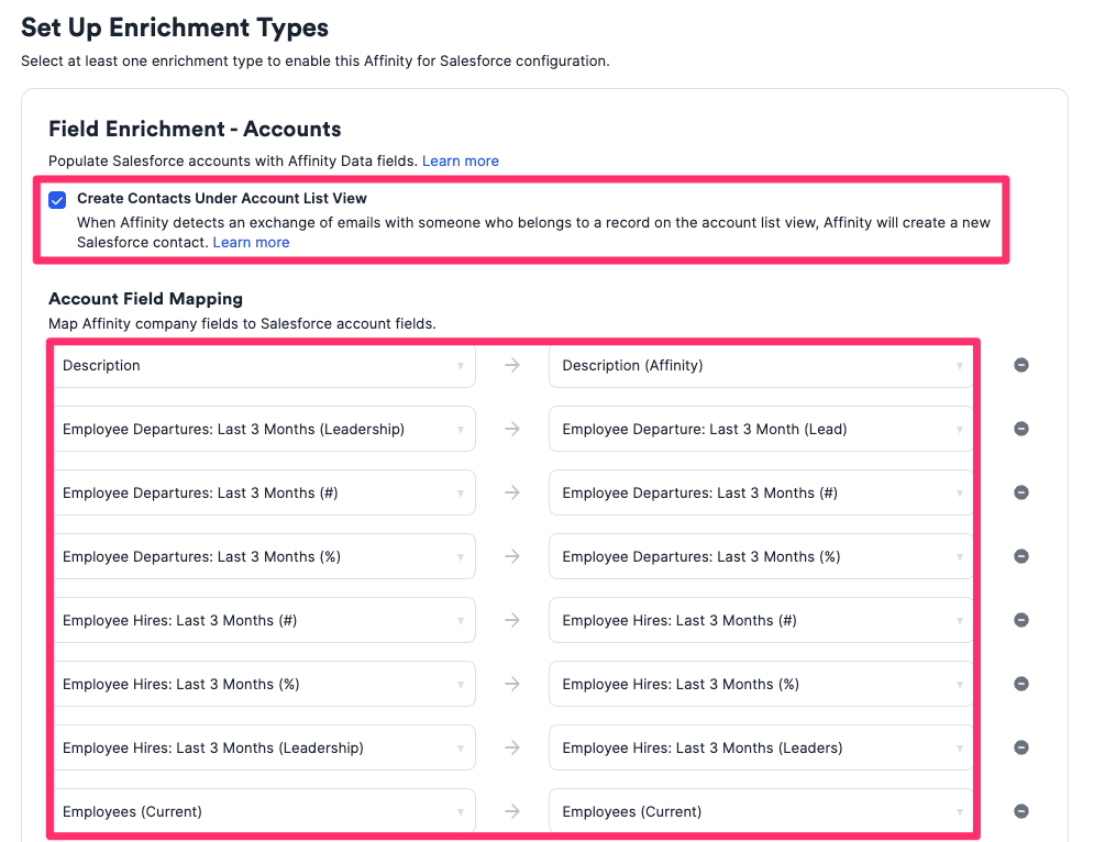 How to set up Affinity for Salesforce